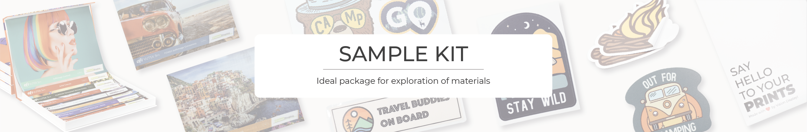 Order small sample kit | Sample print materials