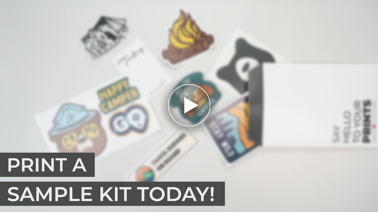 Order small sample kit | Sample print materials